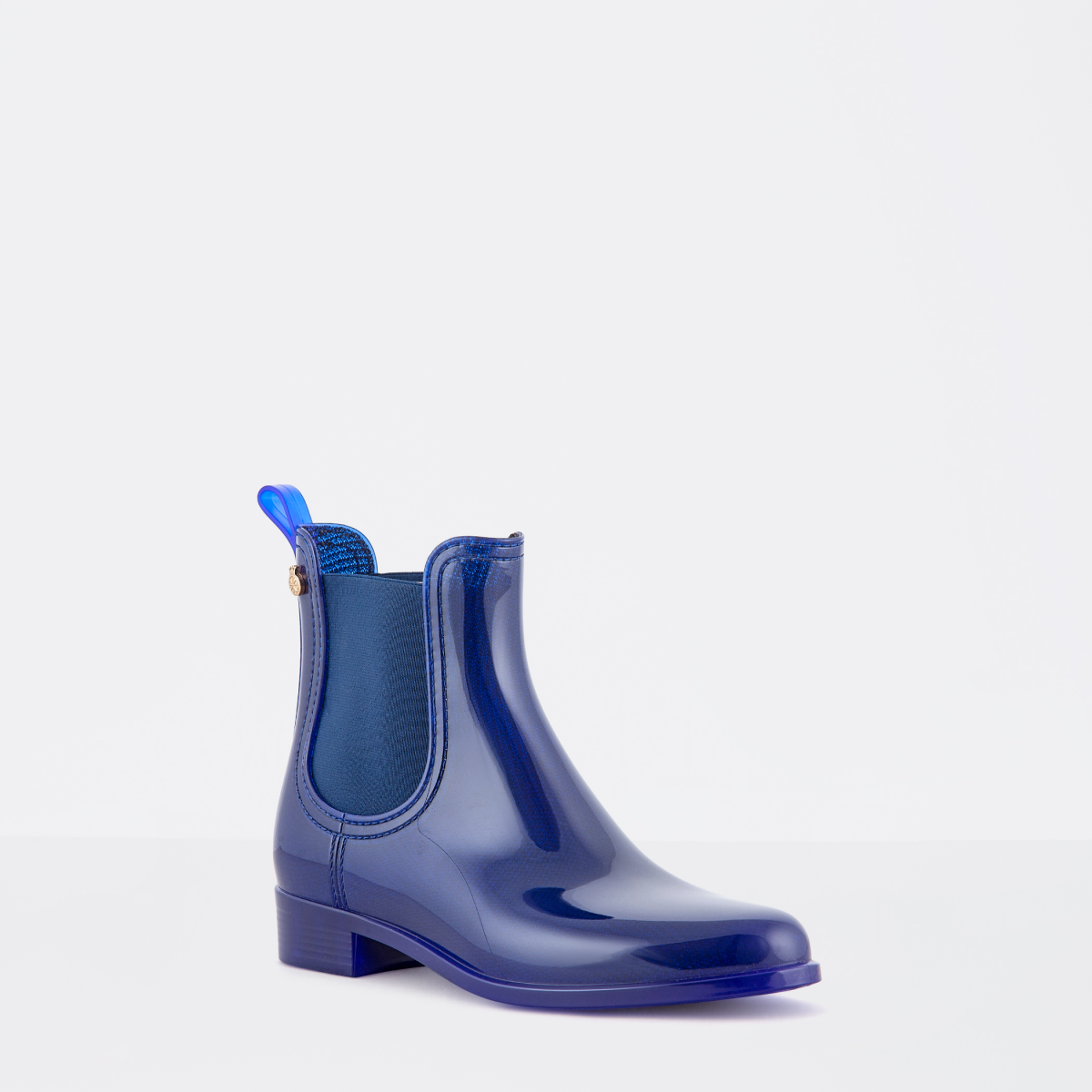 Lemon Jelly Rain Chelsea Ankle Boots Vegan Comfy Indigo - 10007809