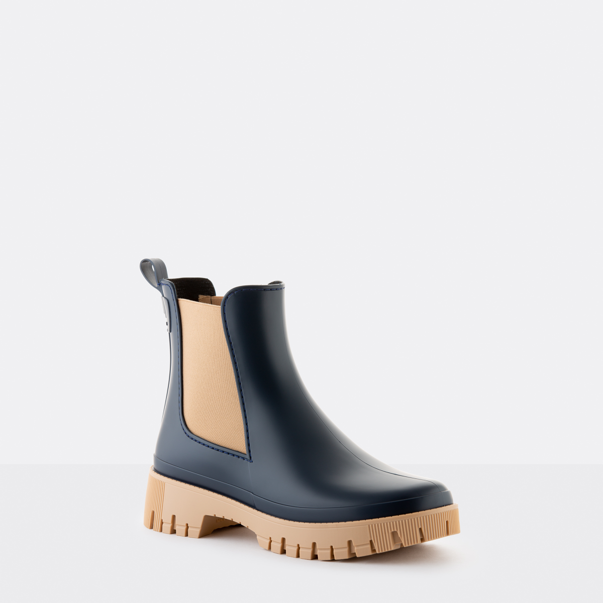 Botins azuis curtos matte Sissi Naval | Botas Mulher Lemon Jelly - 10021415